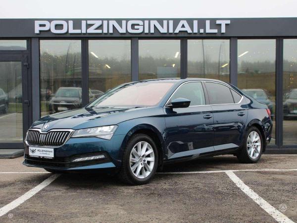 Zils Skoda SuperB 2023 Viļņa, ar dzinēja tilpumu 1.50 L un nobraukumu 38 tūkst. km par 29250 €, foto  vietnē AUTOMOTO.COM.LV