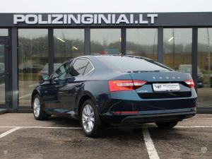 Blue Skoda SuperB 2023 in Vilnius, with an engine capacity of 1.50 L and mileage of 38 thousand km for 29250 €, photo 4 on AUTOMOTO.COM.LV