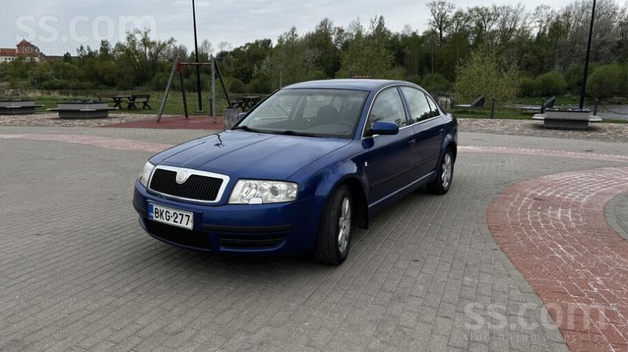 Синий Шкода Суперб 2006 в Бауска, объемом двигателя 1.90 л и пробегом 415 тыс. км за 2300 €, фото 3 на AUTOMOTO.COM.LV