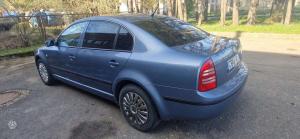 Blue Skoda SuperB 2003 in Ariogala, with an engine capacity of 1.98 L and mileage of 258 thousand km for 2999 €, photo 7 on AUTOMOTO.COM.LV