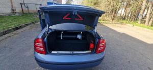 Blue Skoda SuperB 2003 in Ariogala, with an engine capacity of 1.98 L and mileage of 258 thousand km for 2999 €, photo 13 on AUTOMOTO.COM.LV