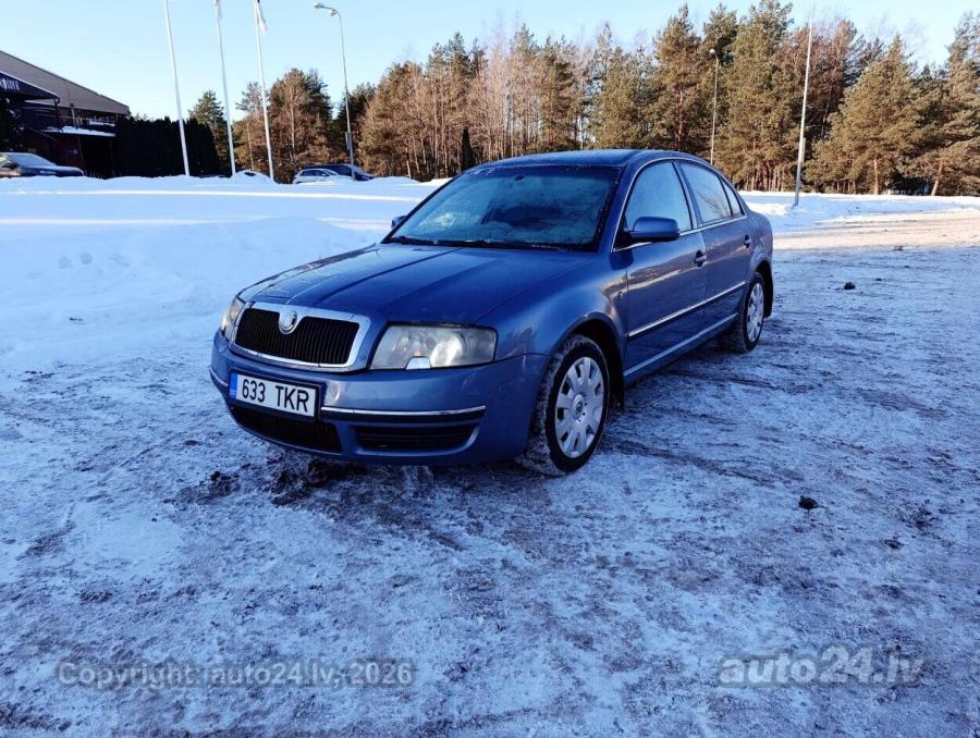 Blue Skoda SuperB 2004 in Tallinn, with an engine capacity of 1.80 L and mileage of 344 thousand km for 899 €, photo 1 on AUTOMOTO.COM.LV