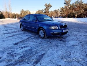 Blue Skoda SuperB 2004 in Tallinn, with an engine capacity of 1.80 L and mileage of 344 thousand km for 899 €, photo 2 on AUTOMOTO.COM.LV