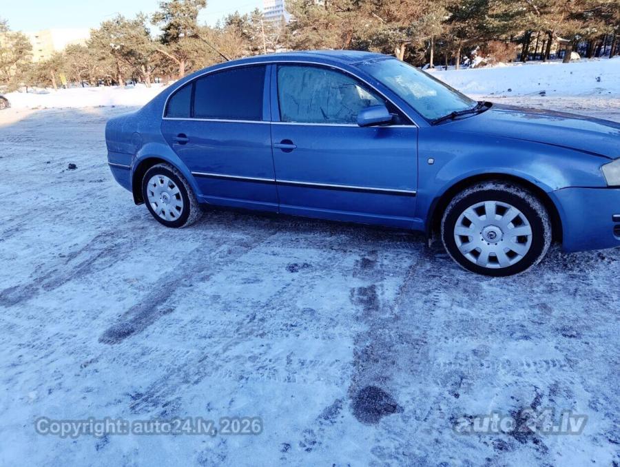 Blue Skoda SuperB 2004 in Tallinn, with an engine capacity of 1.80 L and mileage of 344 thousand km for 899 €, photo 5 on AUTOMOTO.COM.LV
