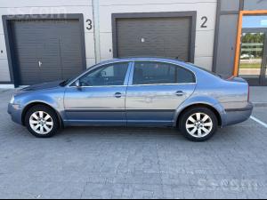Blue Skoda SuperB 2005 in Riga, with an engine capacity of 1.90 L and mileage of 222 thousand km for 1700 €, photo  on AUTOMOTO.COM.LV