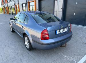 Blue Skoda SuperB 2005 in Riga, with an engine capacity of 1.90 L and mileage of 222 thousand km for 1700 €, photo 3 on AUTOMOTO.COM.LV