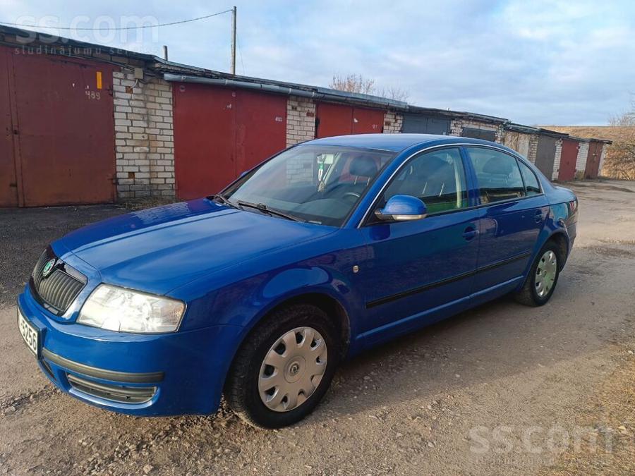 Zils Skoda SuperB 2008 Daugavpils, ar dzinēja tilpumu 2.00 L un nobraukumu 400 tūkst. km par 2850 €, foto 1 vietnē AUTOMOTO.COM.LV