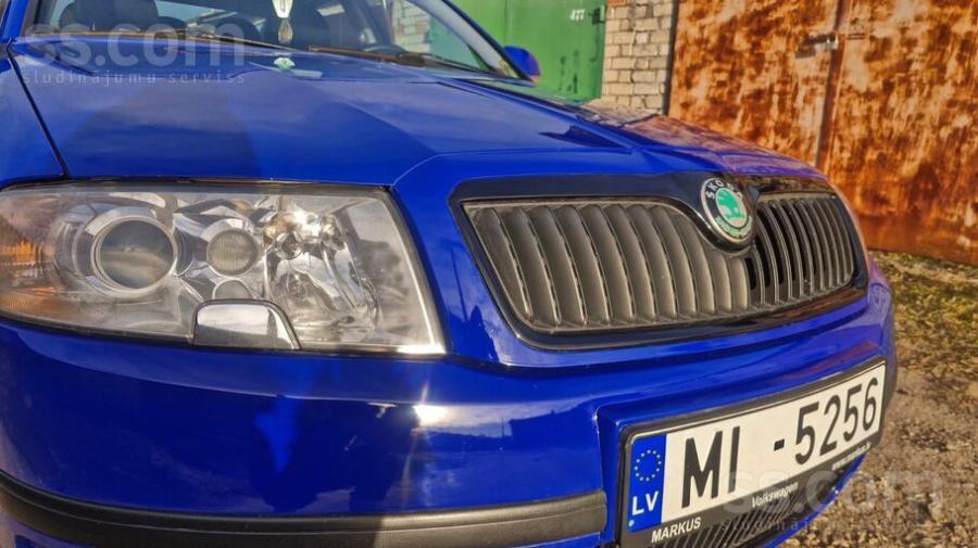 Zils Skoda SuperB 2008 Daugavpils, ar dzinēja tilpumu 2.00 L un nobraukumu 400 tūkst. km par 2850 €, foto 15 vietnē AUTOMOTO.COM.LV