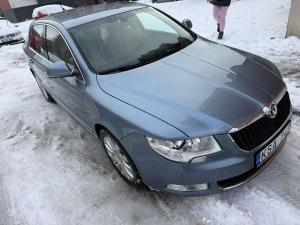 Blue Skoda SuperB 2008 in Klaipeda, with an engine capacity of 1.80 L and mileage of 213 thousand km for 3200 €, photo 3 on AUTOMOTO.COM.LV