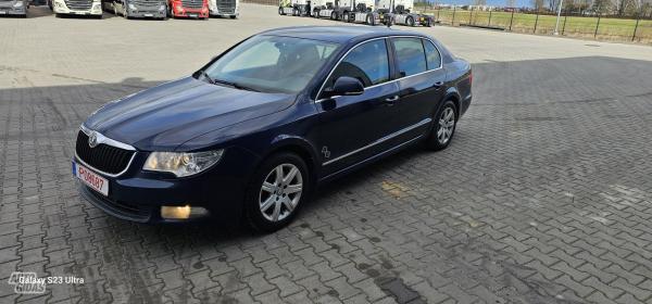 Blue Skoda SuperB 2009 in Kaunas, with an engine capacity of 1.90 L and mileage of 0 thousand km for 3850 €, photo 3 on AUTOMOTO.COM.LV
