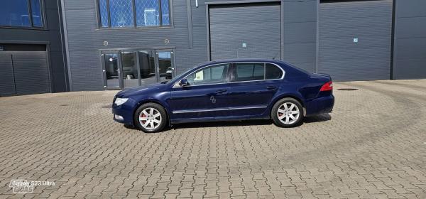 Blue Skoda SuperB 2009 in Kaunas, with an engine capacity of 1.90 L and mileage of 0 thousand km for 3850 €, photo 5 on AUTOMOTO.COM.LV