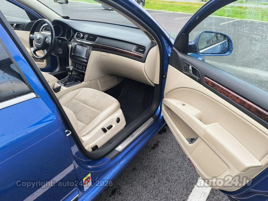 Zils Skoda SuperB 2012 Tallina, ar dzinēja tilpumu 1.80 L un nobraukumu 192 tūkst. km par 6990 €, foto 15 vietnē AUTOMOTO.COM.LV
