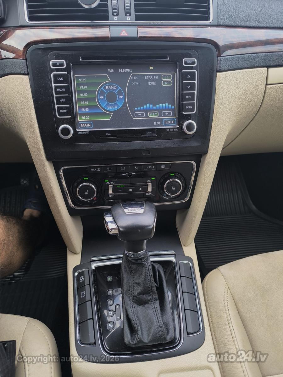 Zils Skoda SuperB 2012 Tallina, ar dzinēja tilpumu 1.80 L un nobraukumu 192 tūkst. km par 6990 €, foto 17 vietnē AUTOMOTO.COM.LV