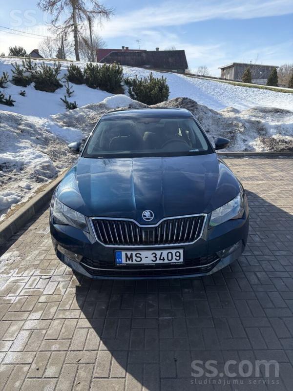 Zils Skoda SuperB 2016 Jūrmala, ar dzinēja tilpumu 1.80 L un nobraukumu 144 tūkst. km par 11200 €, foto 2 vietnē AUTOMOTO.COM.LV