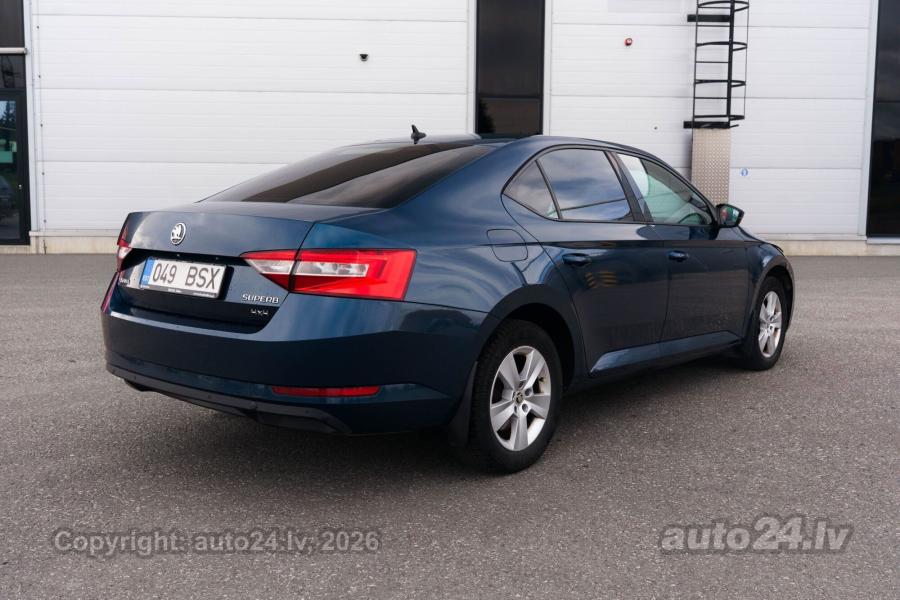 Blue Skoda SuperB 2016 in Tartu, with an engine capacity of 2.00 L and mileage of 297 thousand km for 7999 €, photo 6 on AUTOMOTO.COM.LV
