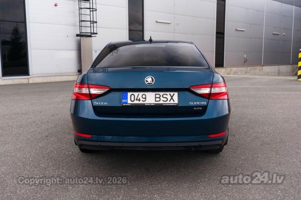 Blue Skoda SuperB 2016 in Tartu, with an engine capacity of 2.00 L and mileage of 297 thousand km for 7999 €, photo 7 on AUTOMOTO.COM.LV
