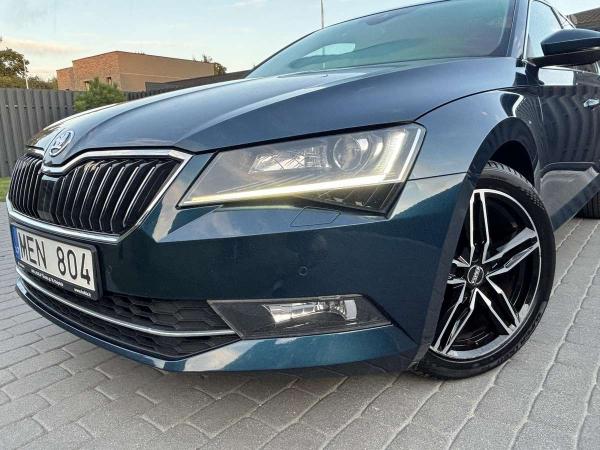 Blue Skoda SuperB 2017 in Klaipeda, with an engine capacity of 1.80 L and mileage of 249 thousand km for 11900 €, photo 3 on AUTOMOTO.COM.LV