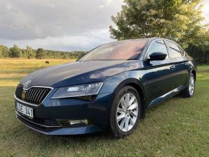 Blue Skoda SuperB 2019 in Ukmerge, with an engine capacity of 1.50 L and mileage of 108 thousand km for 16900 €, photo  on AUTOMOTO.COM.LV