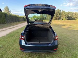 Blue Skoda SuperB 2019 in Ukmerge, with an engine capacity of 1.50 L and mileage of 108 thousand km for 16900 €, photo 9 on AUTOMOTO.COM.LV