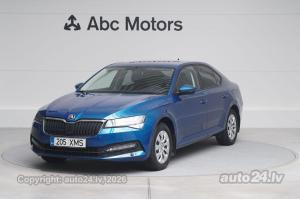 Zils Skoda SuperB 2020 Tallina, ar dzinēja tilpumu 2.00 L un nobraukumu 184 tūkst. km par 17770 €, foto  vietnē AUTOMOTO.COM.LV