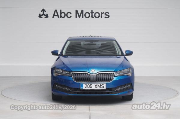 Zils Skoda SuperB 2020 Tallina, ar dzinēja tilpumu 2.00 L un nobraukumu 184 tūkst. km par 17770 €, foto 2 vietnē AUTOMOTO.COM.LV
