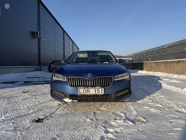 Zils Skoda SuperB 2020 Kauņa, ar dzinēja tilpumu 1.97 L un nobraukumu 316 tūkst. km par 14000 €, foto 1 vietnē AUTOMOTO.COM.LV