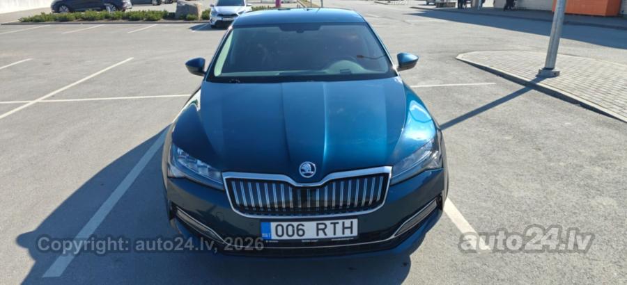 Blue Skoda SuperB 2020 in Tallinn, with an engine capacity of 1.40 L and mileage of 55 thousand km for 22000 €, photo 1 on AUTOMOTO.COM.LV