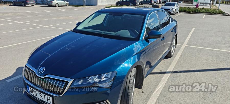 Blue Skoda SuperB 2020 in Tallinn, with an engine capacity of 1.40 L and mileage of 55 thousand km for 22000 €, photo 6 on AUTOMOTO.COM.LV
