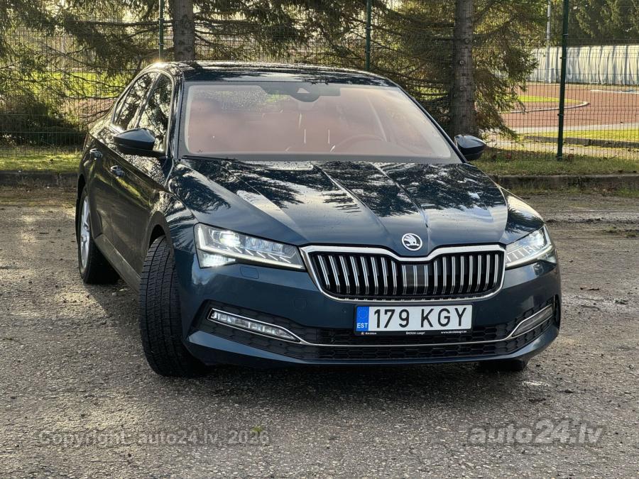 Blue Skoda SuperB 2020 in Rapla, with an engine capacity of 2.00 L and mileage of 207 thousand km for 17900 €, photo 3 on AUTOMOTO.COM.LV