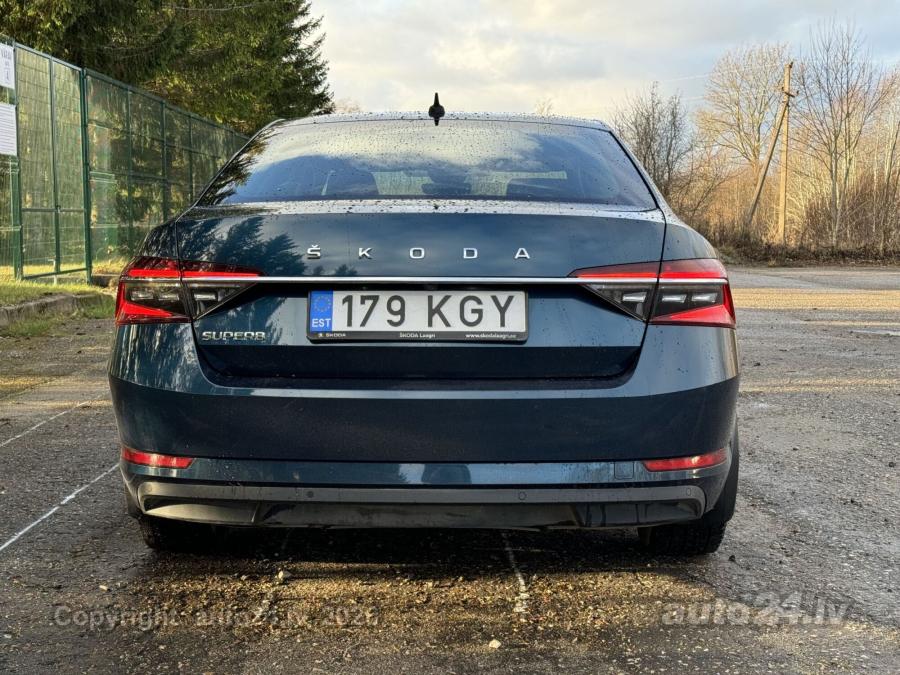 Blue Skoda SuperB 2020 in Rapla, with an engine capacity of 2.00 L and mileage of 207 thousand km for 17900 €, photo 7 on AUTOMOTO.COM.LV
