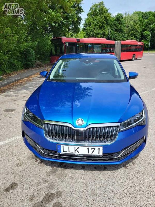 Blue Skoda SuperB 2020 in Vilnius, with an engine capacity of 2.00 L and mileage of 138 thousand km for 21000 €, photo 5 on AUTOMOTO.COM.LV