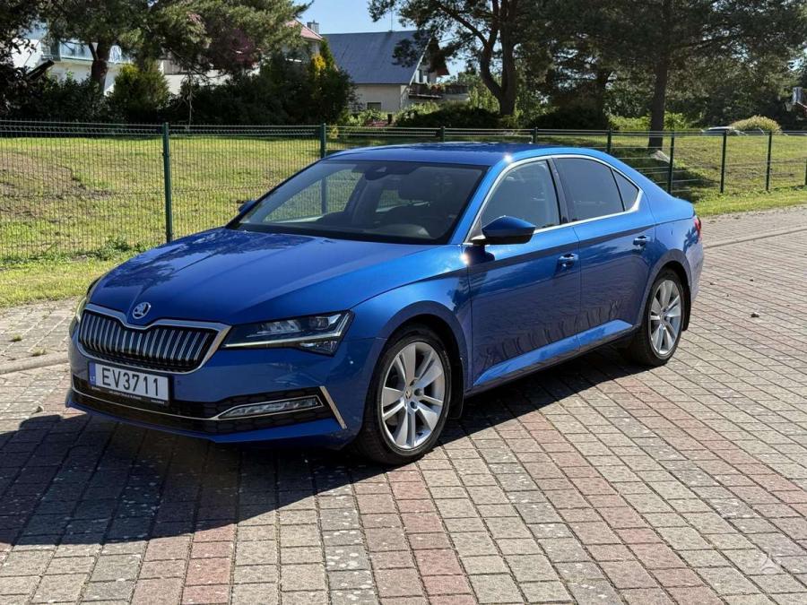 Zils Skoda SuperB 2020 Šilutė, ar dzinēja tilpumu 1.40 L un nobraukumu 120 tūkst. km par 20900 €, foto 1 vietnē AUTOMOTO.COM.LV