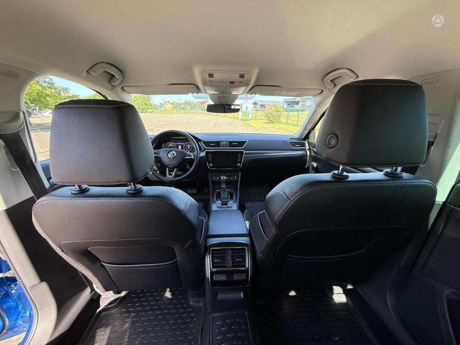 Zils Skoda SuperB 2020 Šilutė, ar dzinēja tilpumu 1.40 L un nobraukumu 120 tūkst. km par 20900 €, foto 12 vietnē AUTOMOTO.COM.LV