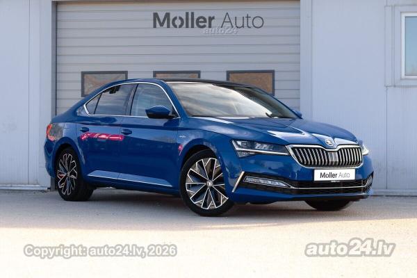 Blue Skoda SuperB 2021 in Jelgava, with an engine capacity of 2.00 L and mileage of 152 thousand km for 24492 €, photo 1 on AUTOMOTO.COM.LV