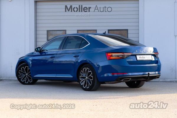 Blue Skoda SuperB 2021 in Jelgava, with an engine capacity of 2.00 L and mileage of 152 thousand km for 24492 €, photo 6 on AUTOMOTO.COM.LV