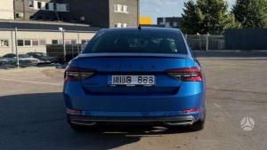 Blue Skoda SuperB 2021 in Kaunas, with an engine capacity of 1.98 L and mileage of 96 thousand km for 21000 €, photo 5 on AUTOMOTO.COM.LV
