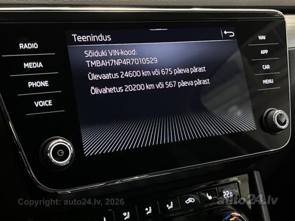 Skoda SuperB 2023 Tallina vietnÄ Zils Skoda SuperB 2023 Tallina, ar dzinÄja tilpumu 2.00 L un nobraukumu 146 tÅ«kst. km par 18900 ā¬, foto 10 vietnÄ AUTOMOTO.COM.LV