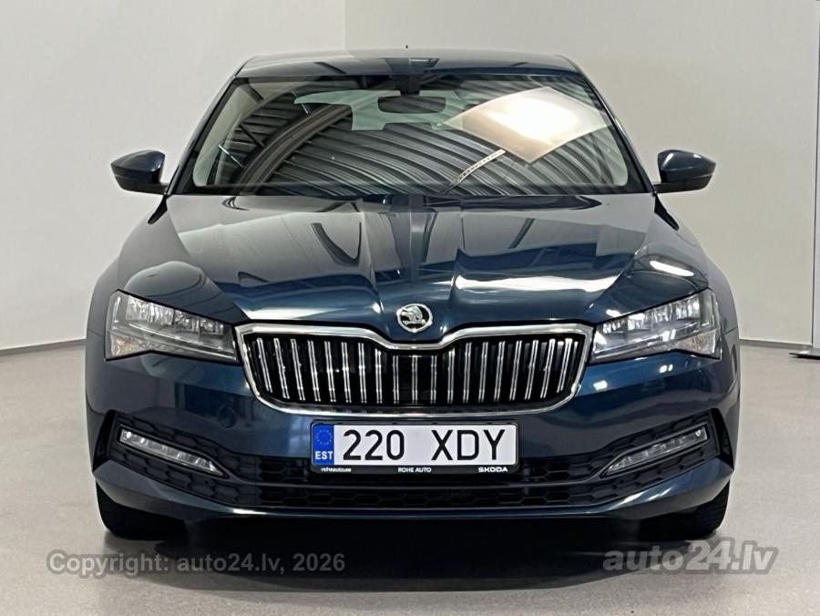 Zils Skoda SuperB 2023 Tallina, ar dzinēja tilpumu 2.00 L un nobraukumu 146 tūkst. km par 18900 €, foto 17 vietnē AUTOMOTO.COM.LV