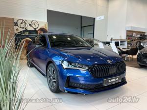 Blue Skoda SuperB 2026 in Rakvere, with an engine capacity of 2.00 L and mileage of 6 thousand km for 47100 €, photo 3 on AUTOMOTO.COM.LV