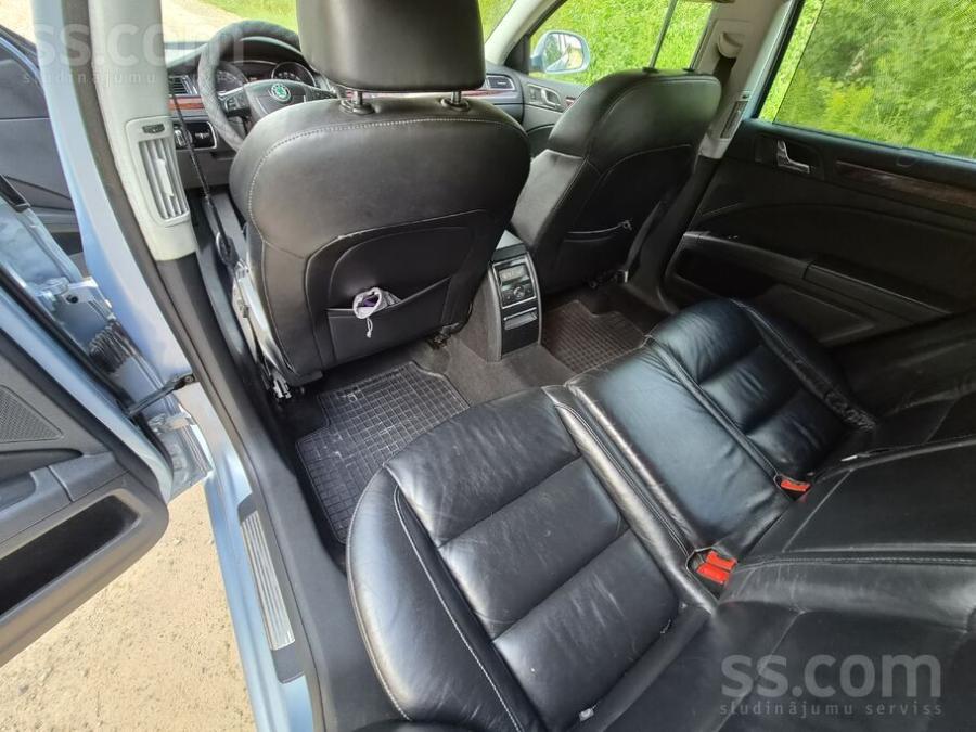 Zils Skoda SuperB 2010 Jelgava, ar dzinēja tilpumu 2.00 L un nobraukumu 362 tūkst. km par 2700 €, foto 11 vietnē AUTOMOTO.COM.LV