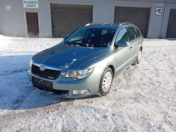 Blue Skoda SuperB 2011 in Alytus, with an engine capacity of 1.60 L and mileage of 300 thousand km for 3800 €, photo 1 on AUTOMOTO.COM.LV