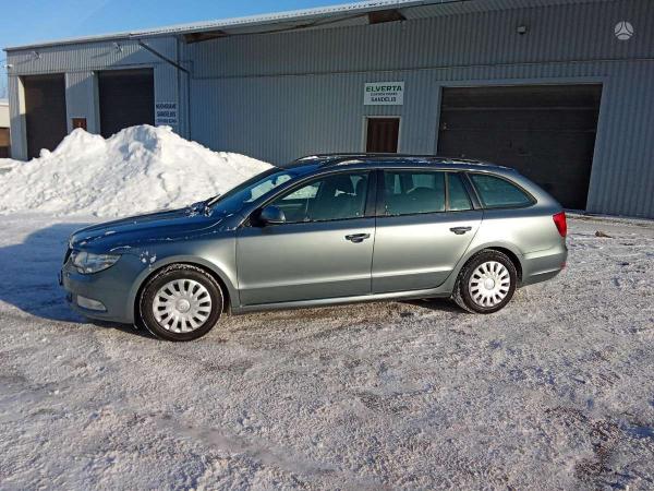 Blue Skoda SuperB 2011 in Alytus, with an engine capacity of 1.60 L and mileage of 300 thousand km for 3800 €, photo 6 on AUTOMOTO.COM.LV