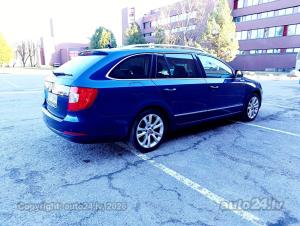 Blue Skoda SuperB 2011 in Tallinn, with an engine capacity of 2.00 L and mileage of 342 thousand km for 4990 €, photo 3 on AUTOMOTO.COM.LV