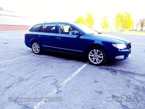 Blue Skoda SuperB 2011 in Tallinn, with an engine capacity of 2.00 L and mileage of 342 thousand km for 4990 €, photo 5 on AUTOMOTO.COM.LV