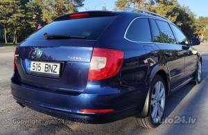 Blue Skoda SuperB 2011 in Tallinn, with an engine capacity of 2.00 L and mileage of 340 thousand km for 4800 €, photo 6 on AUTOMOTO.COM.LV