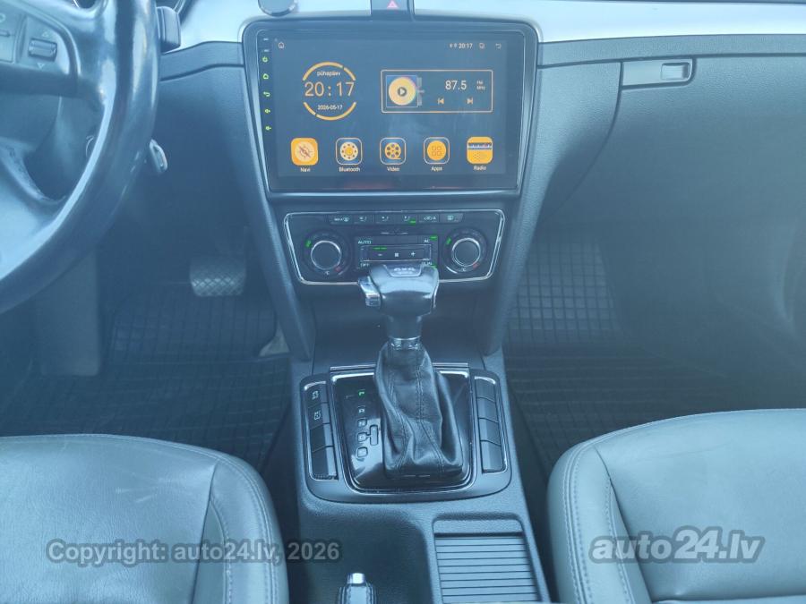 Blue Skoda SuperB 2011 in Tallinn, with an engine capacity of 2.00 L and mileage of 340 thousand km for 4800 €, photo 11 on AUTOMOTO.COM.LV