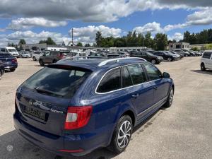 Blue Skoda SuperB 2011 in Utena, with an engine capacity of 1.80 L and mileage of 191 thousand km for 4300 €, photo  on AUTOMOTO.COM.LV