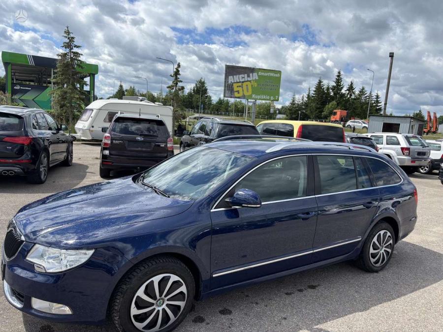 Zils Skoda SuperB 2011 Utena, ar dzinēja tilpumu 1.80 L un nobraukumu 191 tūkst. km par 4300 €, foto 23 vietnē AUTOMOTO.COM.LV