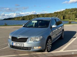 Zils Skoda SuperB 2011 Šauļi, ar dzinēja tilpumu 1.97 L un nobraukumu 430 tūkst. km par 4800 €, foto  vietnē AUTOMOTO.COM.LV