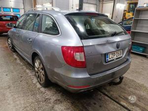Blue Skoda SuperB 2012 in Kaunas, with an engine capacity of 1.97 L and mileage of 420 thousand km for 1499 €, photo 4 on AUTOMOTO.COM.LV